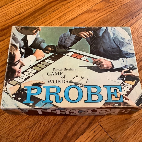 Parker Brothers | Toys | Vintage Parker Brothers Probe Word Guessing ...